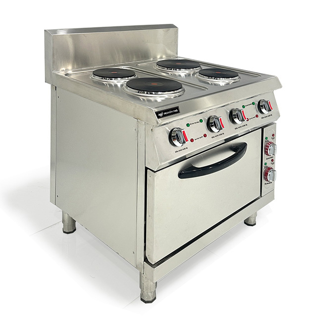 Bếp Âu 4 họng công nghiệp mặt từ có lò vi sóng Giá Tốt!